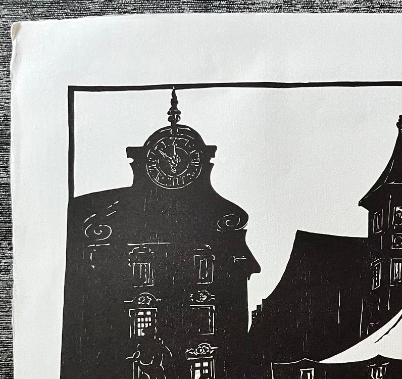 Heinz Keller (1928) Grosse Lithographie Handsigniert | Kaufen auf Ricardo