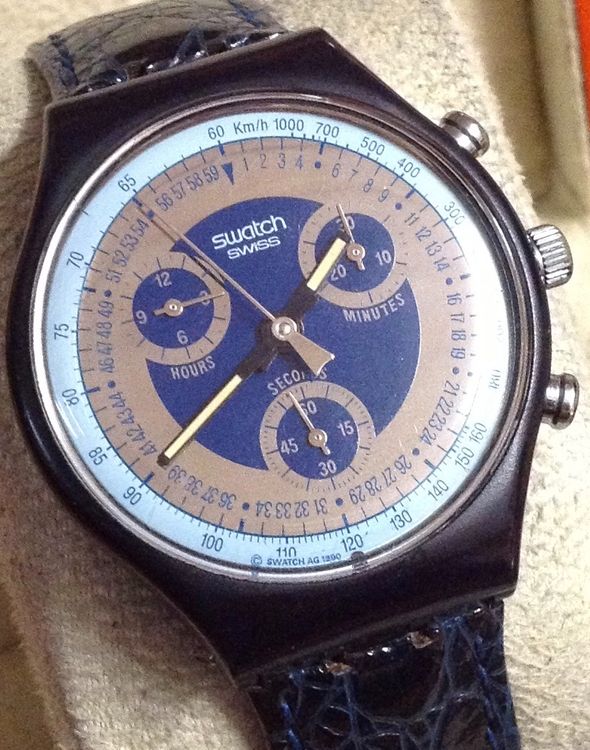 SWATCH Chronograph Herrenuhr ( Quartz / 40 mm ) (Gebraucht) in Oftringen für CHF 11 – nur ...