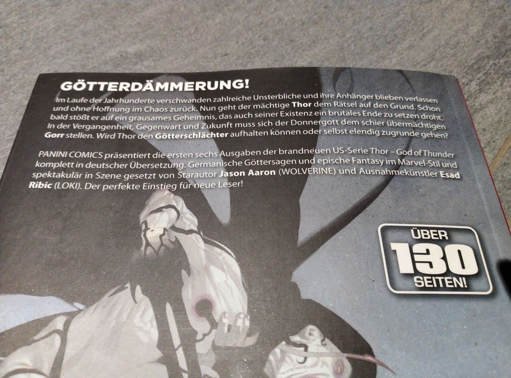 Thor - Gott des Donners Götterschlächter Jason Aaron Marvel | Kaufen ...