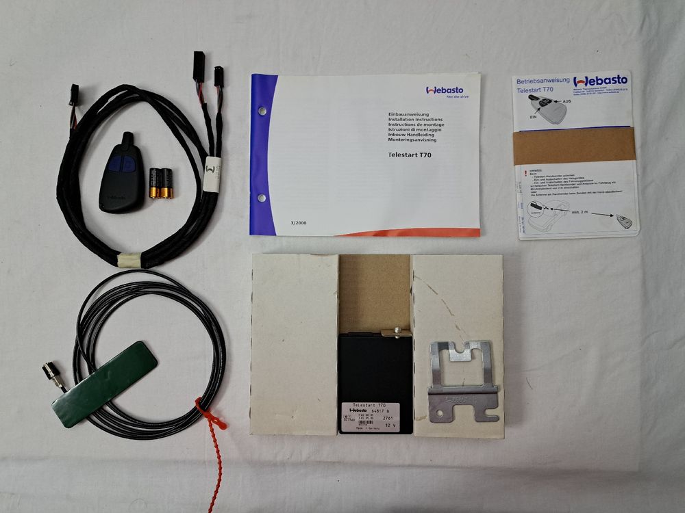 Webasto Benzin Standheizung 5KW mit Telestart T70 | Kaufen auf Ricardo