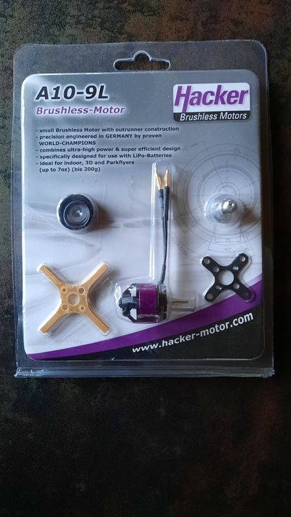HACKER (brushless) Antriebsset A10-9L | Kaufen auf Ricardo