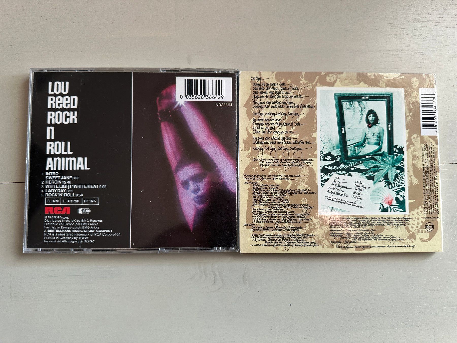 LOU REED tolle CD's Kult Top VELVET UNDERGROUND Rock Digipac (Gebraucht ...