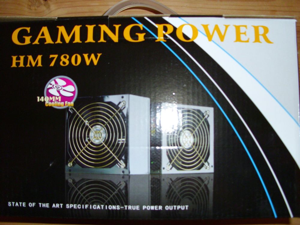 PC Netzteil GAMING POWER HM 780W | Kaufen auf Ricardo