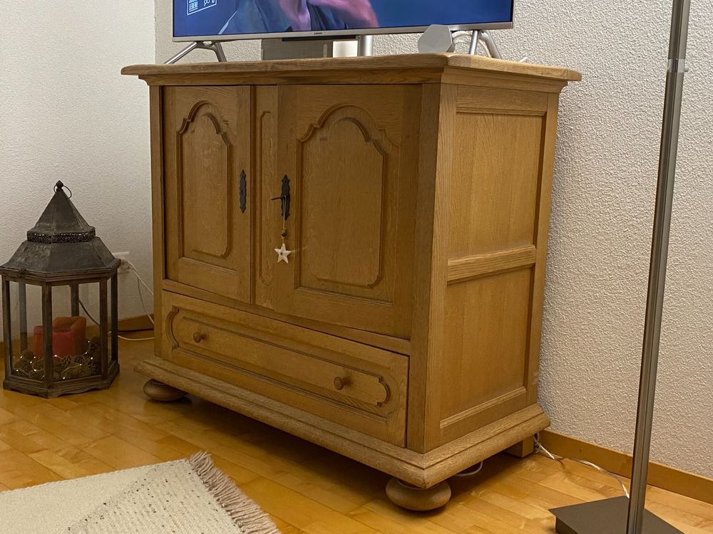 Wunderschãne Fernsehschrank Eiche Rustikal Bilder
