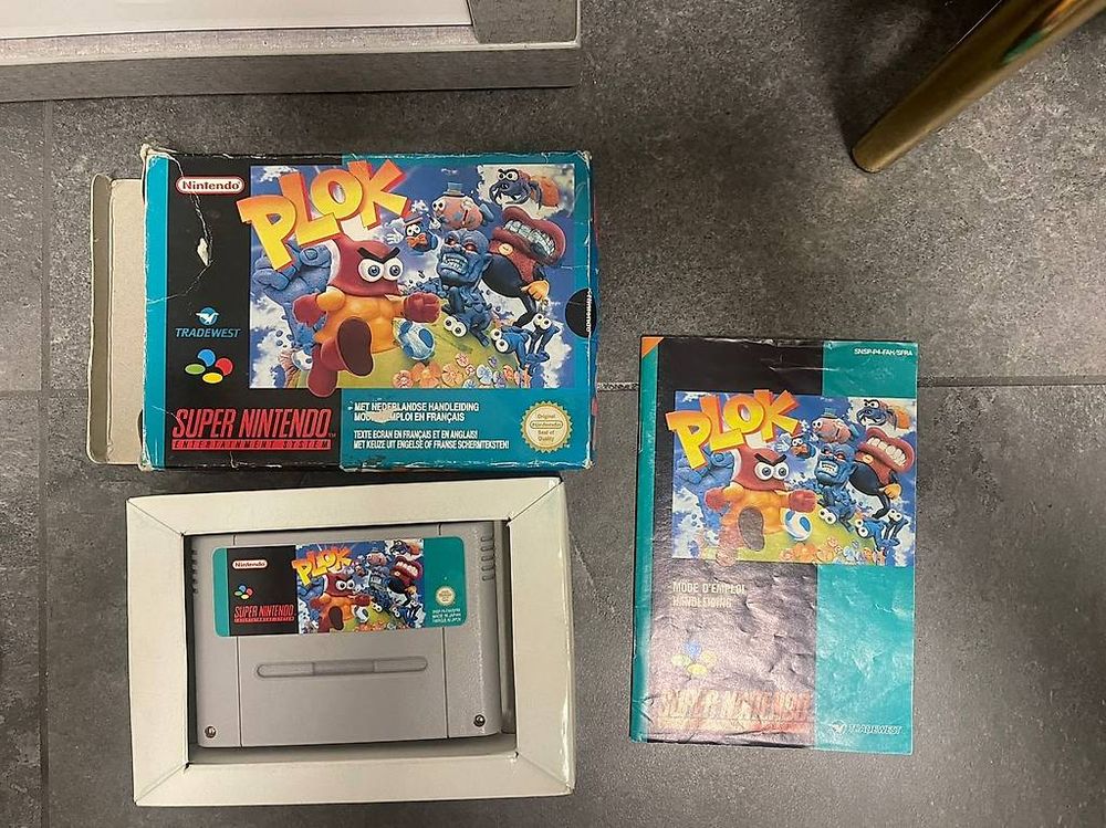 Super Nintendo snes Plok - complet (Gebraucht) in Pont-de-la-Morge für ...