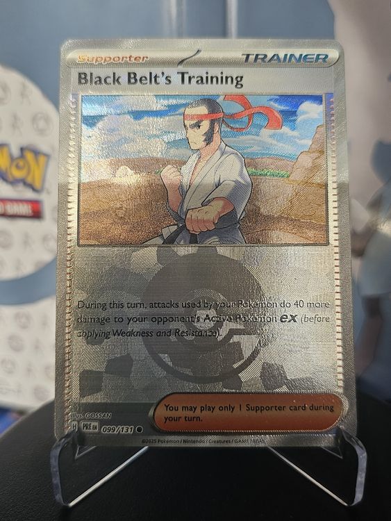 Black Belts Training Pokeball Reverse Prismatic Evolutions Kaufen Auf Ricardo