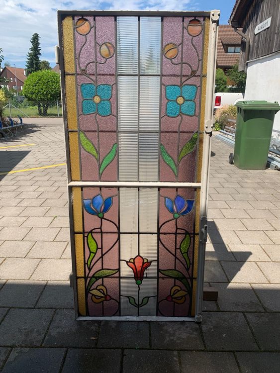 Buntglasfenster Bleiglasfenster Bleiverglasung Jugendstil (Gebraucht) in für CHF 655 – nur ...
