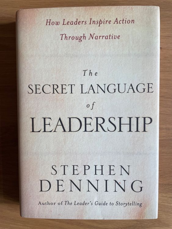 NEUw Stephen Denning The Secret Language of Leadership geb. (Neu ...