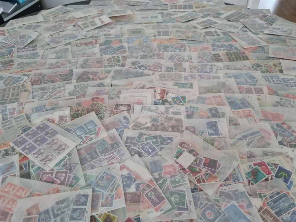 Posten mit ca. 10000 CH Marken (Gebraucht) in für CHF 505 – mit ...
