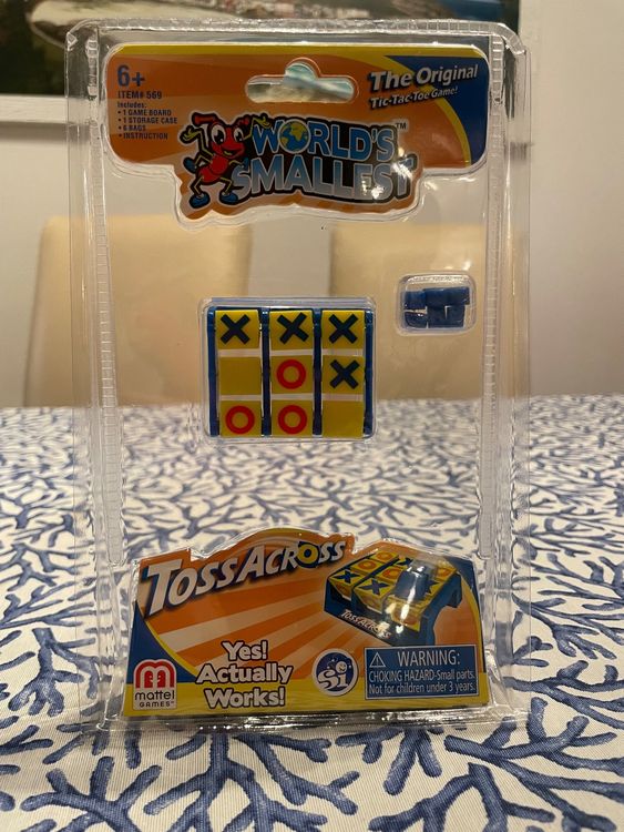 World’s Smallest Toss Across Spiel (Neu und originalverpackt) in ...