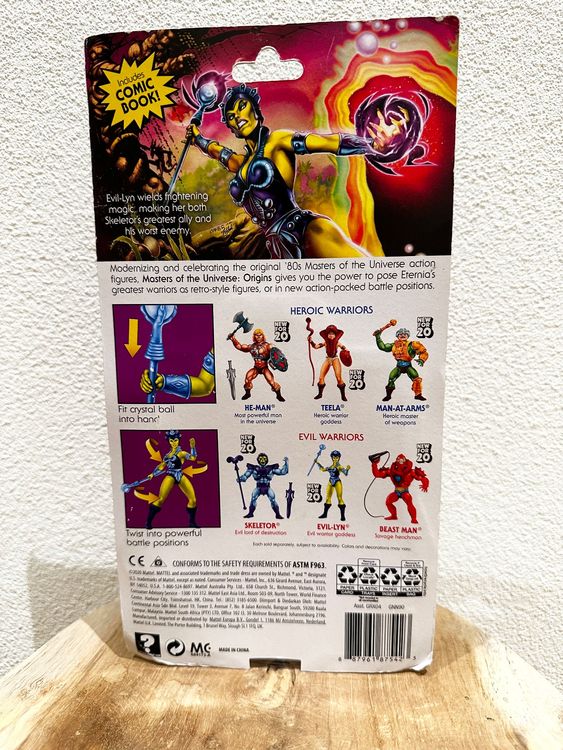 MOTU Masters of the Universe Evil Lyn neu mattel ovp Figur (Neu und ...