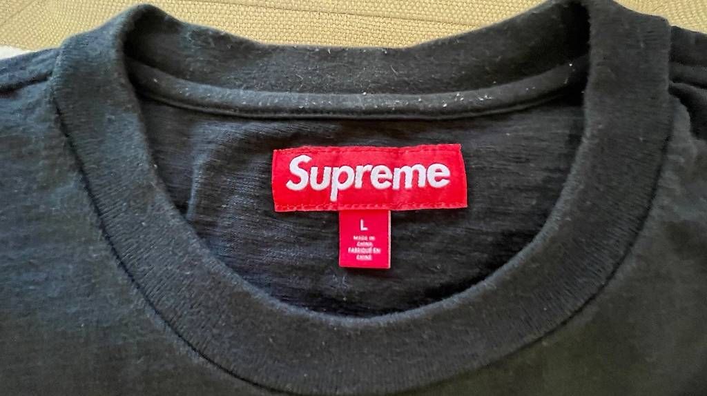 SUPREME Tshirt / Collegiate / Noir / L / SECONDE MAIN (D'occasion) à ...