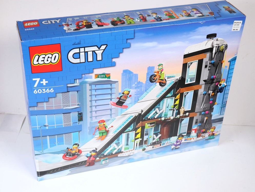 LEGO® City 60366 Ski and Climbing Center | Kaufen auf Ricardo