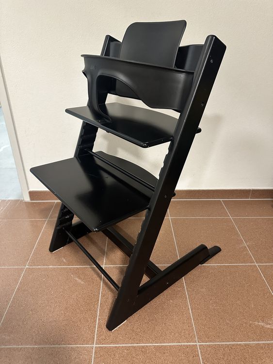 Wunderschne Stokke Tripp Trapp Schwarz Fotos