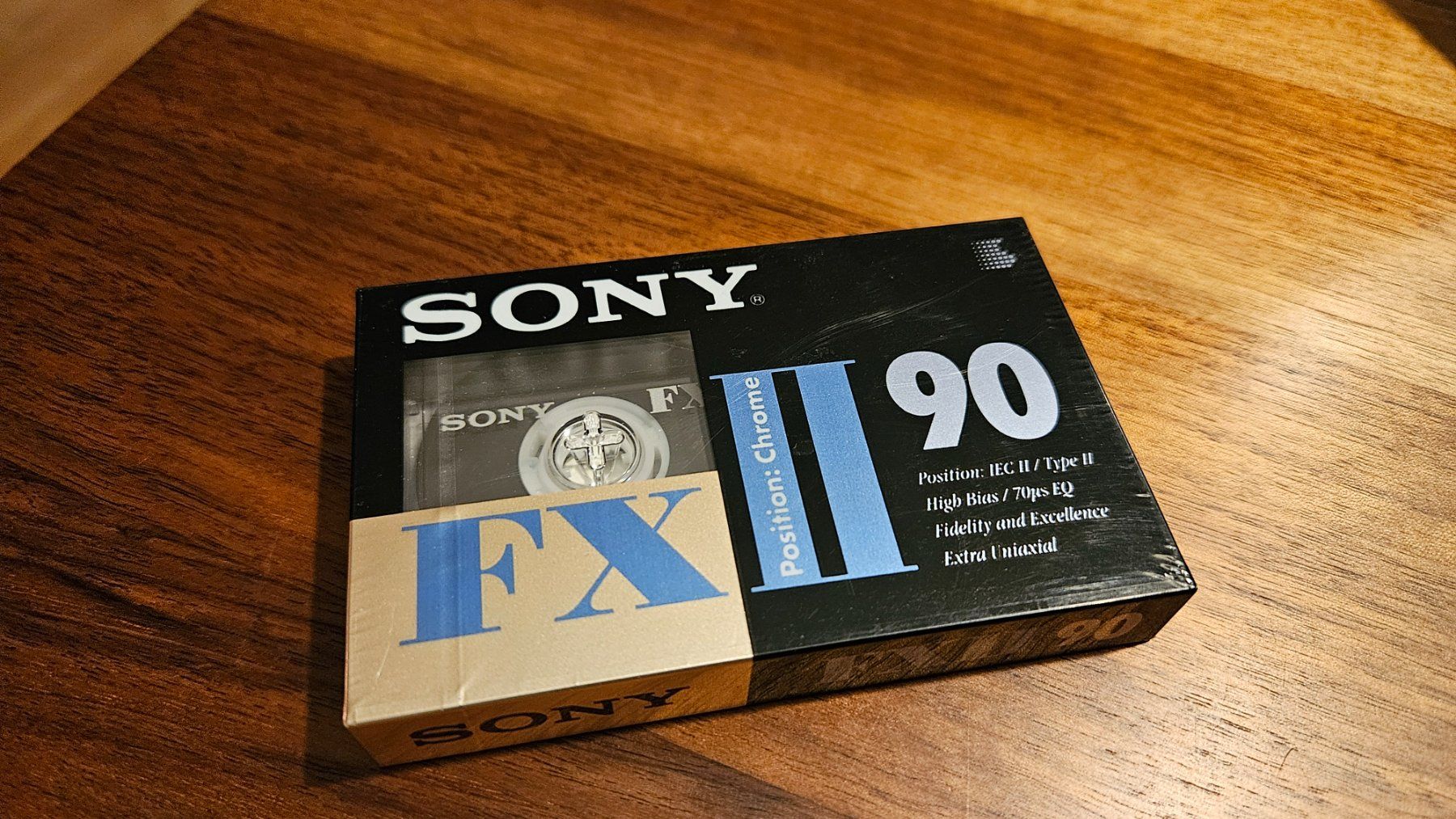 Originalverpackte Sony FX II 90 Kassette, neu & versiegelt (Neu und ...