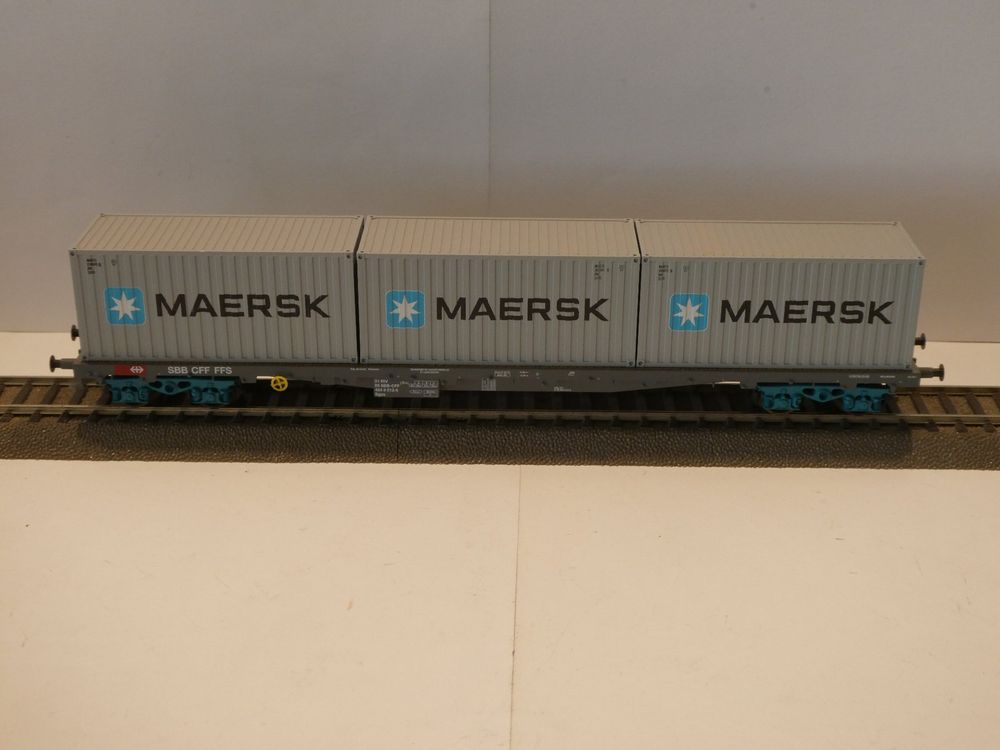 HAG 386 SBB Containerwagen MAERSK | Kaufen auf Ricardo