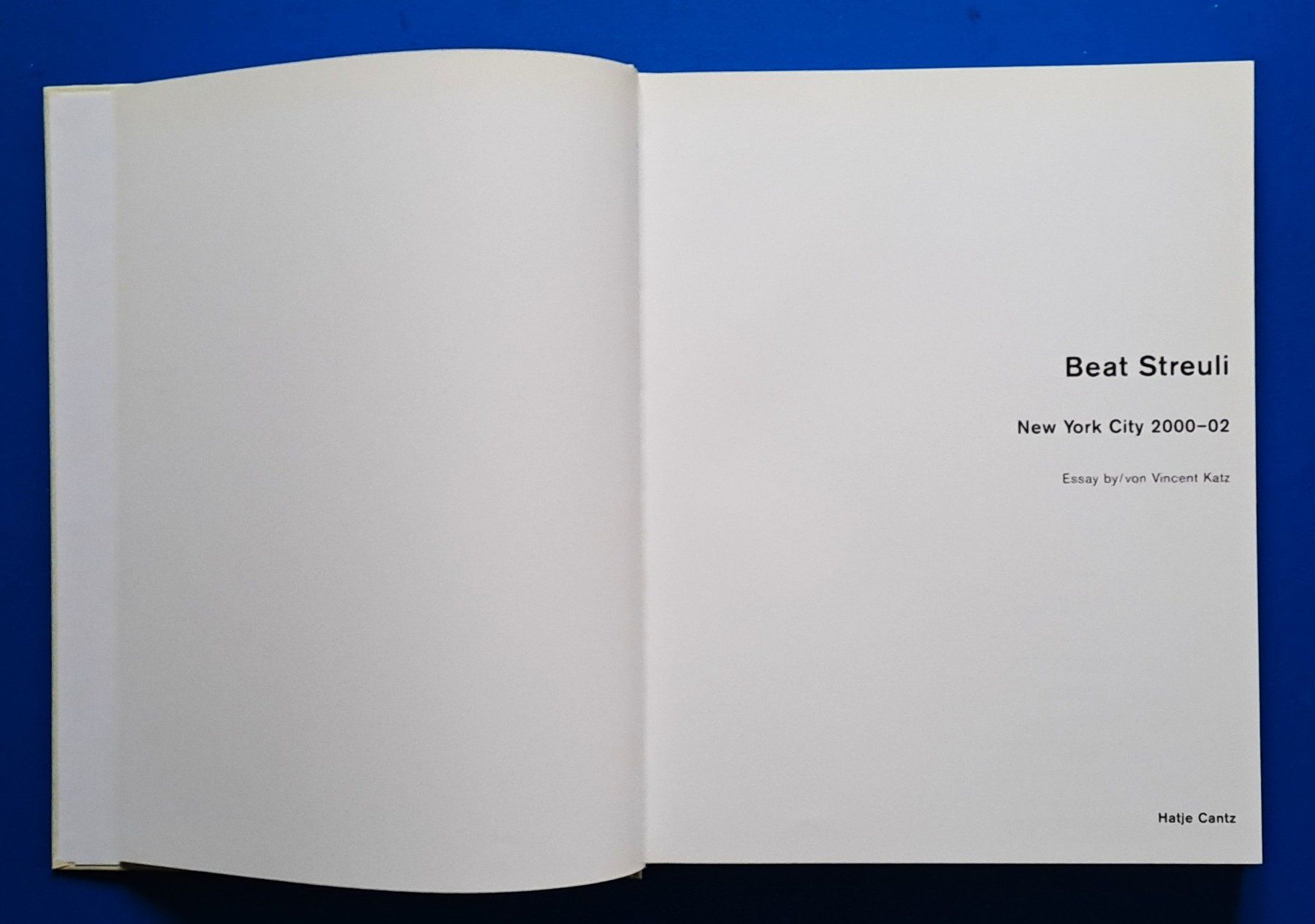 Beat Streuli: New York City. Limitierte, num. und sign. EA (Gebraucht ...