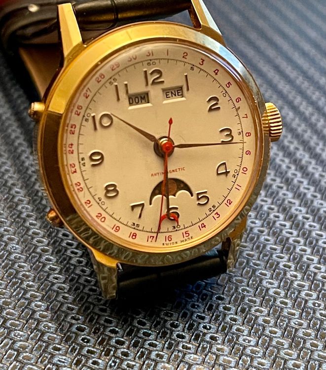 Herren Uhr Vollkalender Handaufzug (Gebraucht) in Bern für CHF 455 ...