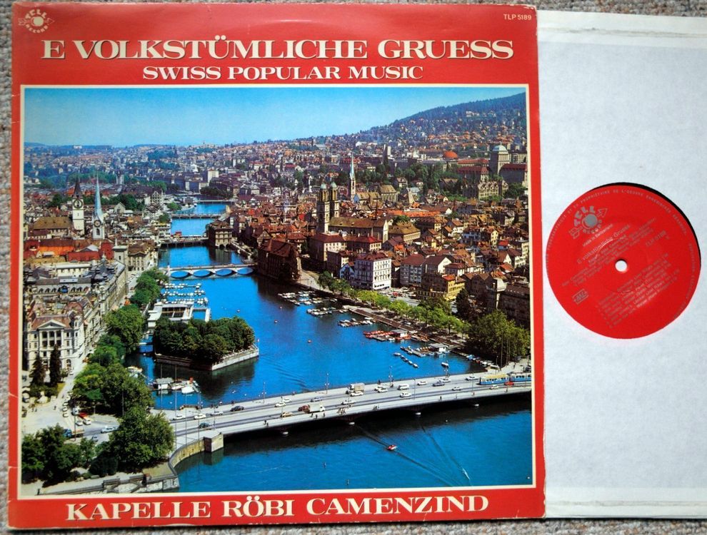 Kapelle Röbi Camenzind – E Volkstümliche Gruess LP GEWASCHEN (Gebraucht) in Unterseen für CHF 7 ...