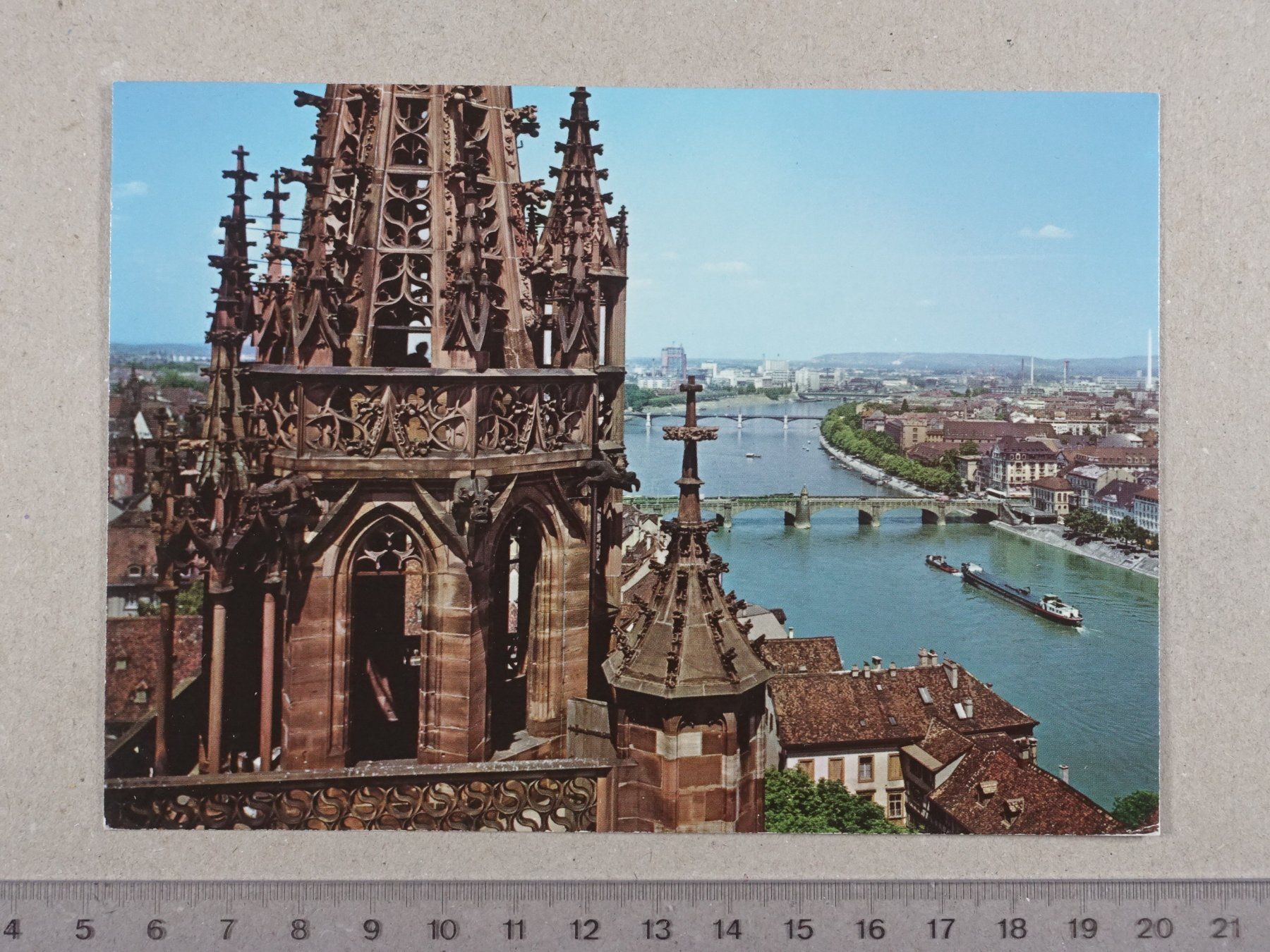 Basel, Drei Rheinbrücken, Münsterturm, 1978 (Gebraucht) in Lenzburg für ...