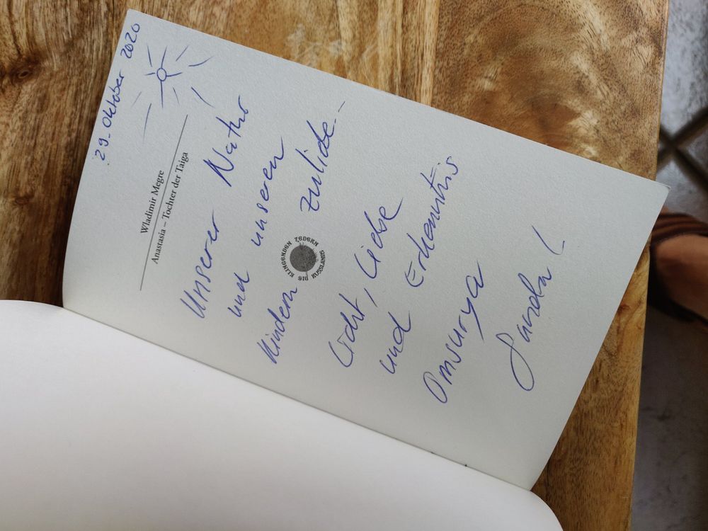 ANASTASIA / ANASTASIA, TOCHTER DER TAIGA Wladimir Megre | Kaufen auf ...