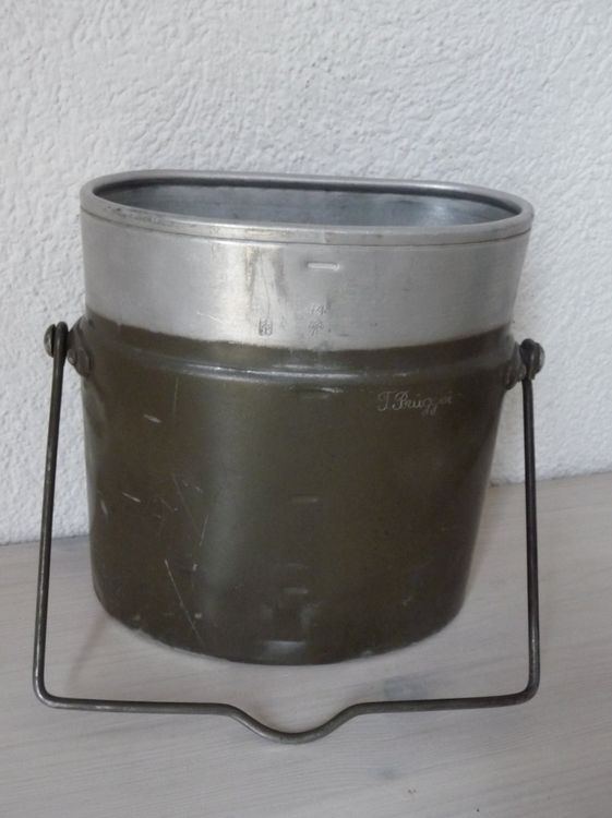 Vintage Gamelle Schweizer Armee-Gamelle Armée suisse (Gebraucht) in Savagnier für CHF 9 – mit ...