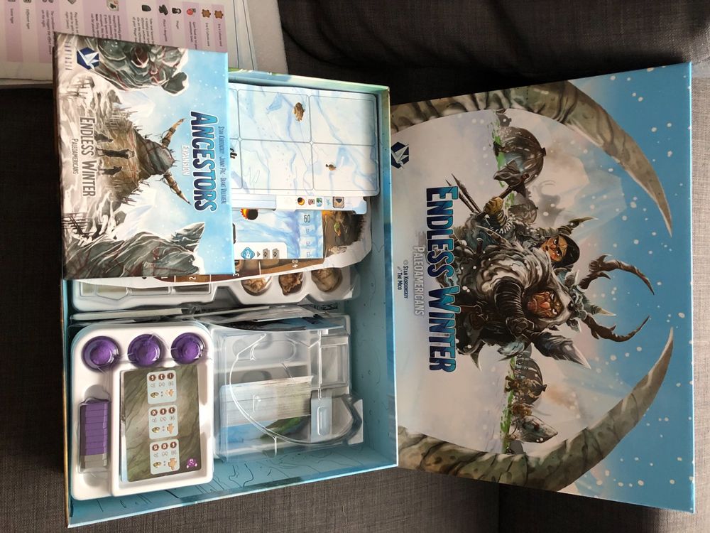 Board game Endless Winter: Paleoamericans + expansions (Gebraucht) in ...