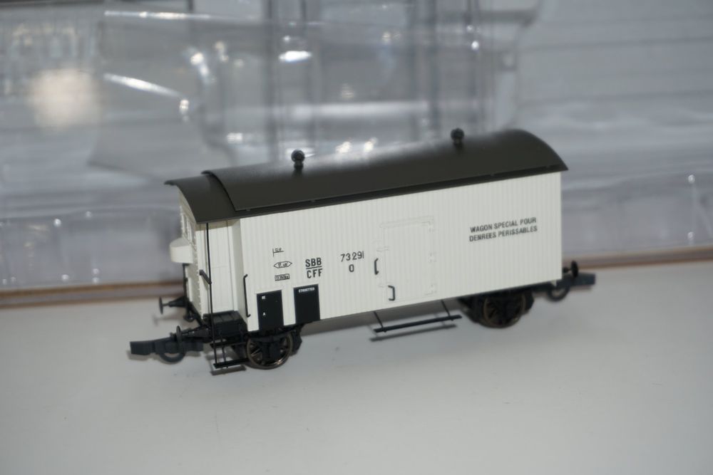 Brawa 2483 - SBB gedeckter Güterwagen K2 Kühlwagen H0/DC | Kaufen auf ...