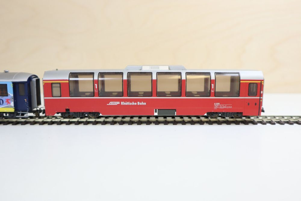 BEMO RhB Panoramawagen + Wagen Stiva Retica Calanda (Gebraucht) in Winterthur für CHF 95 – mit ...