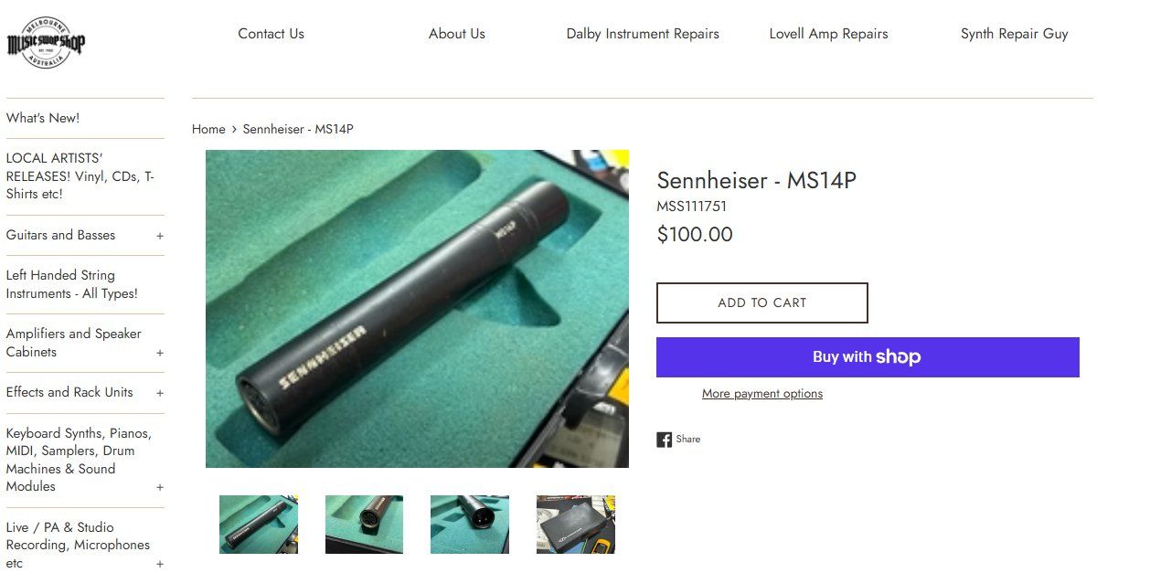 Sennheiser MS14P pre amp 6 pin DIN to xlr audio, microphone (Gebraucht ...