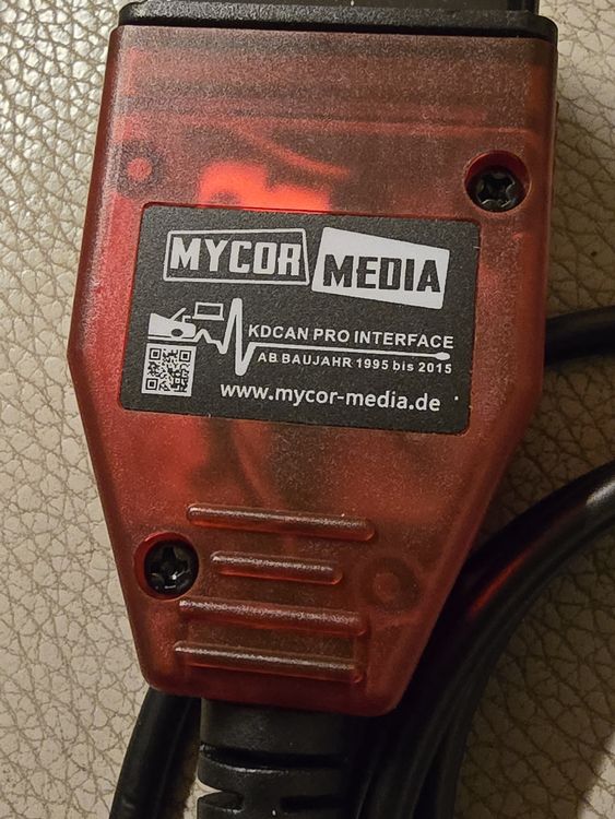 MYCOR Diagnose KDCAN PRO Interface Jg. 1995-2015 OBD2 (K) (Gebraucht ...