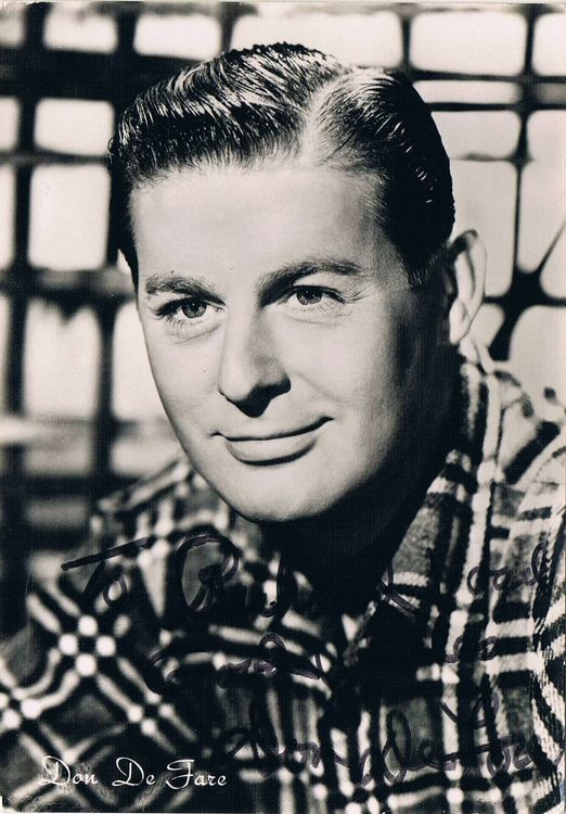 Don DeFore 1913-93 Autogramm signiert Vintage Foto 10x15cm (Gebraucht ...