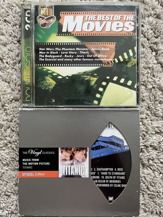 3 CDs Titanic & Best of Movies Soundtrack 🎶 (Gebraucht) in Sargans für CHF 3 – mit Lieferung auf ...
