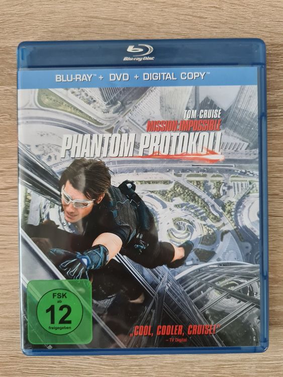 Mission Impossible Phantom Protocol (Blu-ray + DVD) (Gebraucht) in Carouge GE für CHF 3.9 – mit ...
