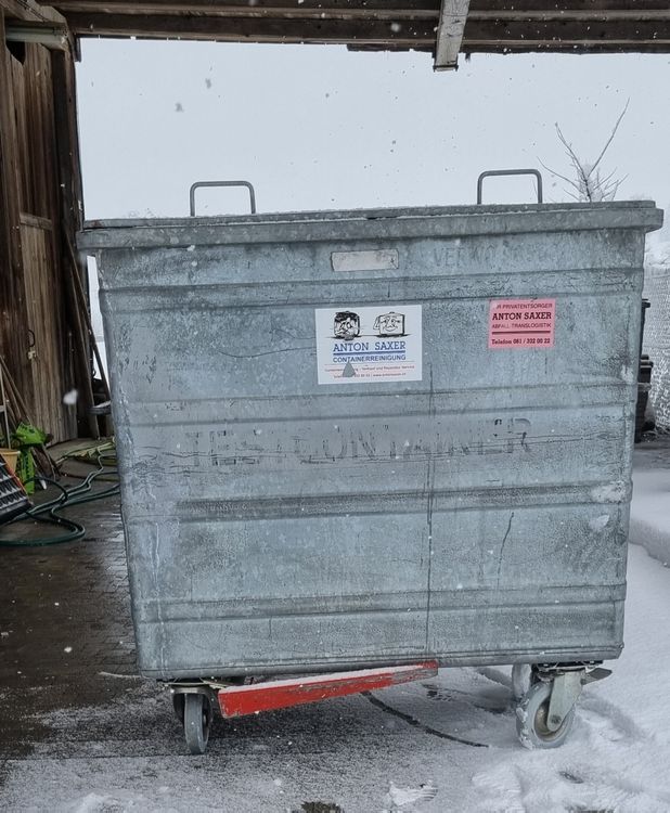 Abfall Container 600 Liter Abfallcontainer (Gebraucht) in Mamishaus für ...