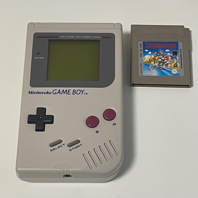 Gameboy Classic Konsole + Super Mario Land (Gebraucht) in Mollis für ...