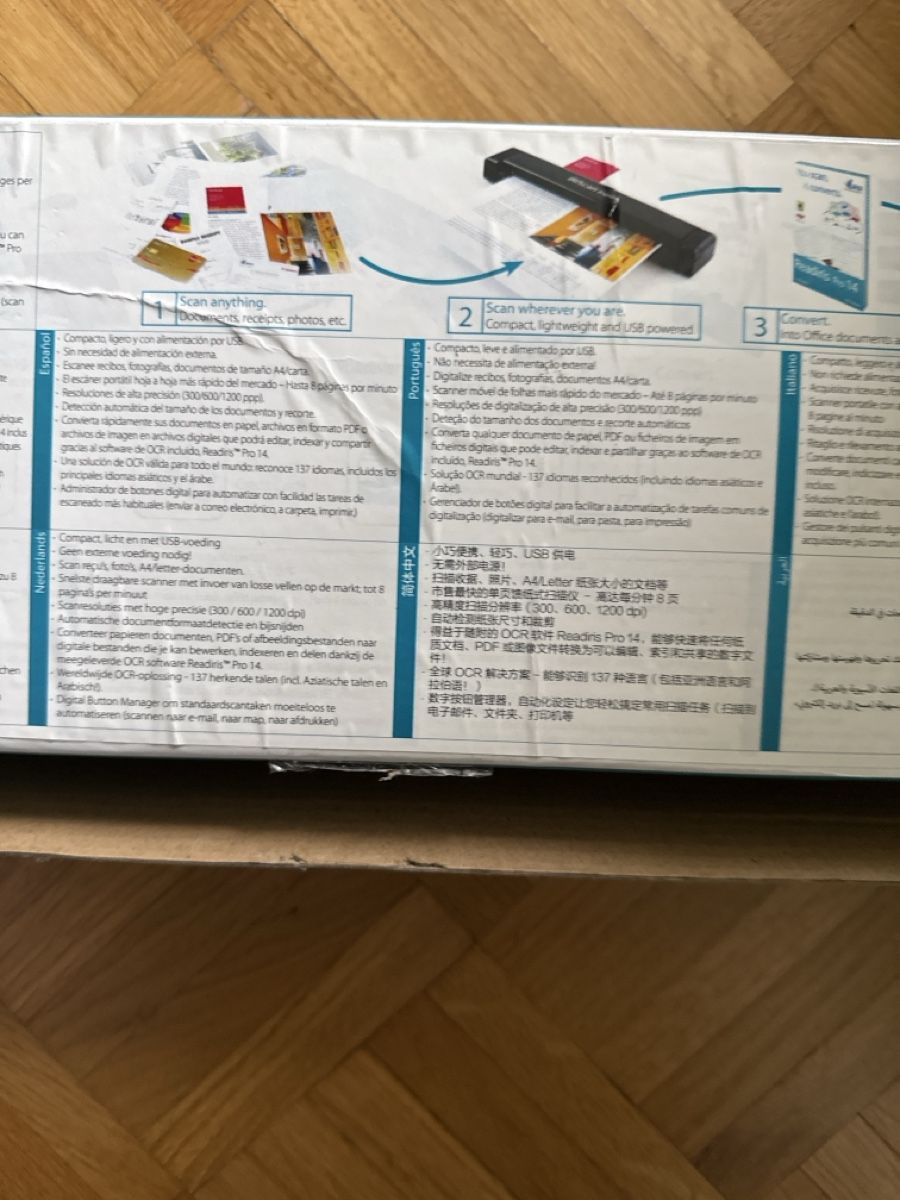 Scanner portable IRIScan Express 4 - Comme neuf! (D'occasion) à ...