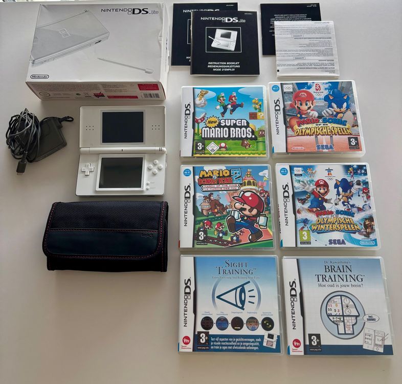 Nintendo DS Lite – komplette Set in sehr gutem Zustand (Gebraucht) in ...