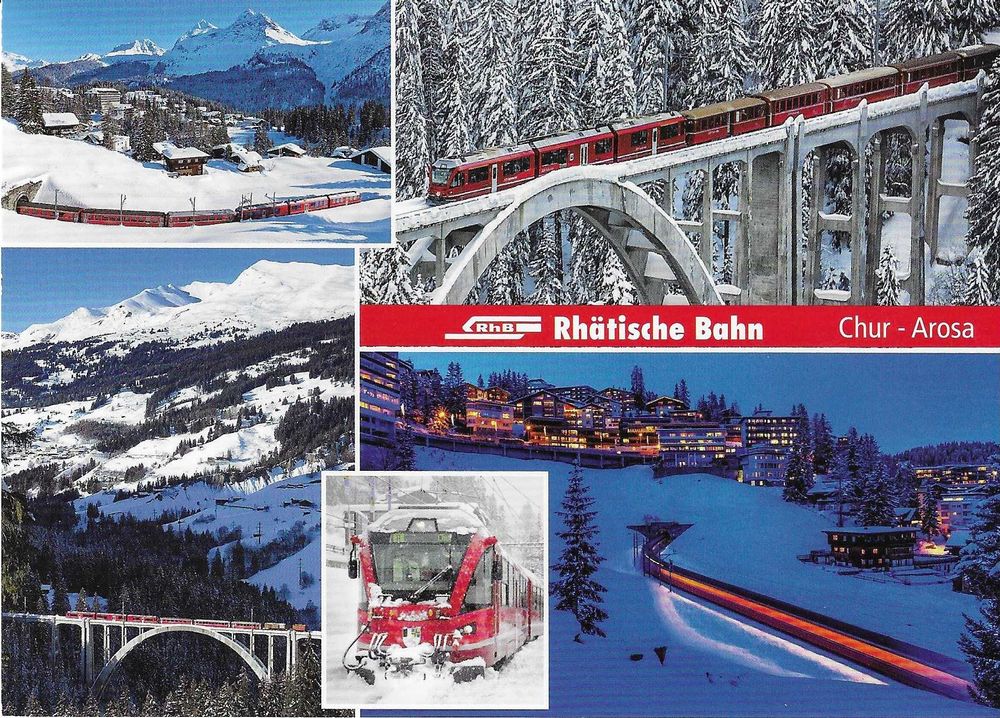 Rhätische Bahn 1914 Langwieser Viadukt (Neu (gemäss Beschreibung)) in Rothrist für CHF 1 – mit ...