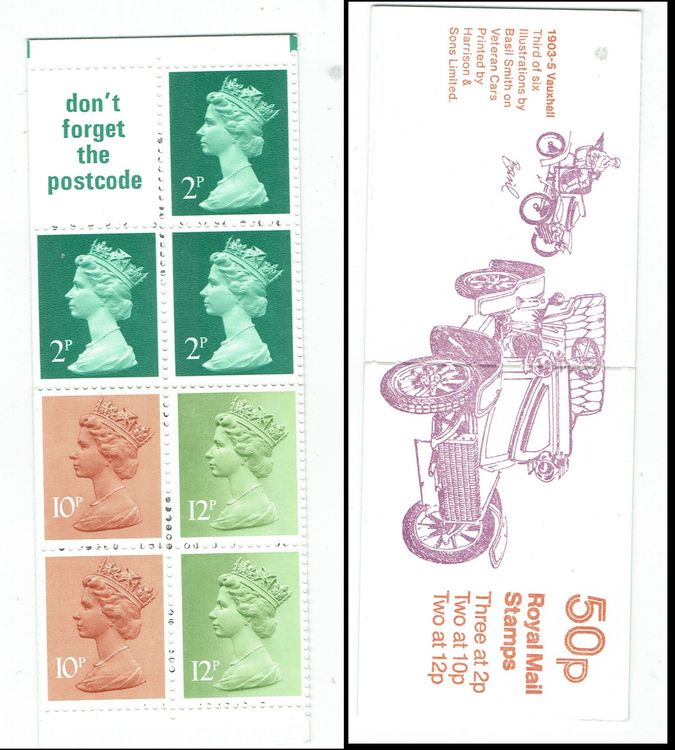 GB Machin booklets50P , 2 verschiedene ** | Kaufen auf Ricardo