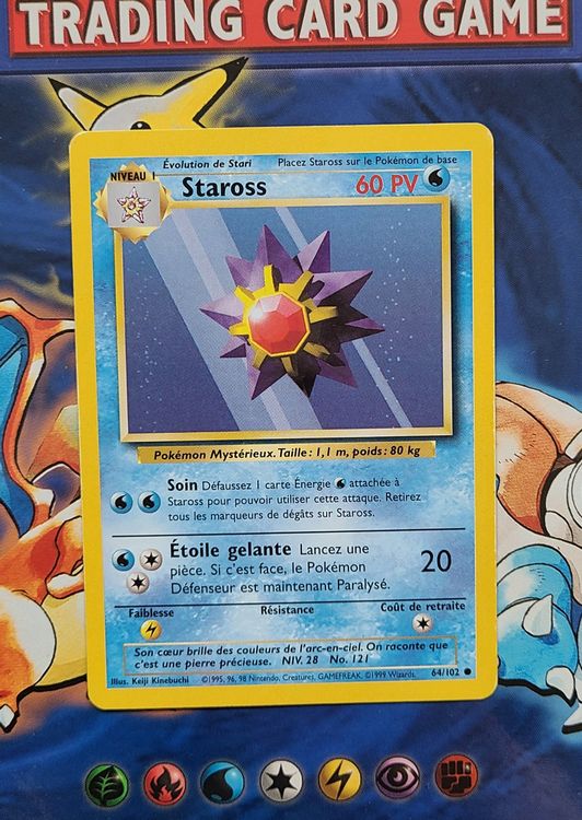 Carte Pokémon Staross (Set de base) 64/102 (fr) | Kaufen auf Ricardo
