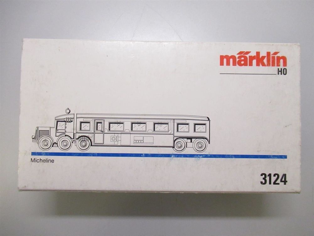 Märklin 3124 Micheline Schienenbus AC H0 | Kaufen auf Ricardo