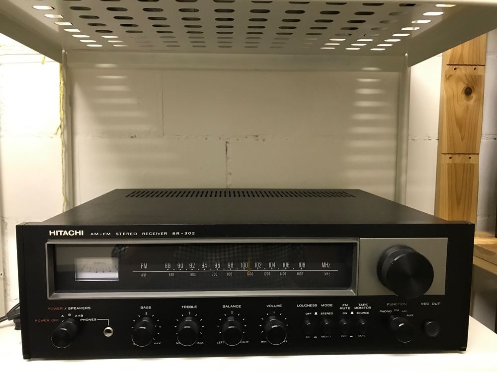 Hitachi SR-302 Stereo Receiver (1975-78) (Gebraucht) in glattbrugg für CHF 75 – nur Abholung auf ...