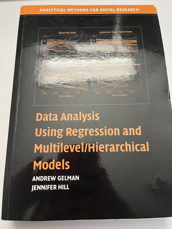 Data Analysis Using Regression And Multilevelhierarchical Kaufen Auf Ricardo 