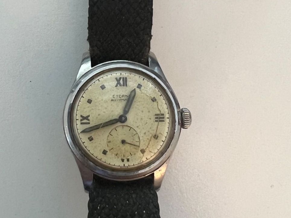 Vintage Herren Armbanduhr, Eterna Automatique, sehr alte Uhr | Kaufen ...
