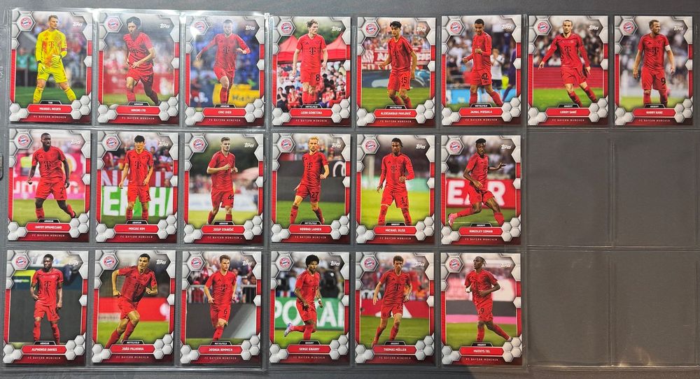 Topps FC Bayern München Fan Set 2024/25 First Team komplett | Acheter sur Ricardo