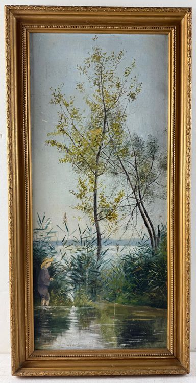 Antike Landschaft Gemälde Signiert (Gebraucht) in Neuhausen am Rheinfall für CHF 10 – mit ...