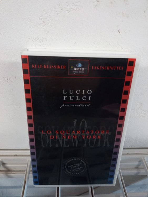 VHS THE NEW YORK RIPPER ASTRO VIDEO KULT HORROR LUCIO FULCI (Gebraucht) in Brienz BE für CHF 10 ...
