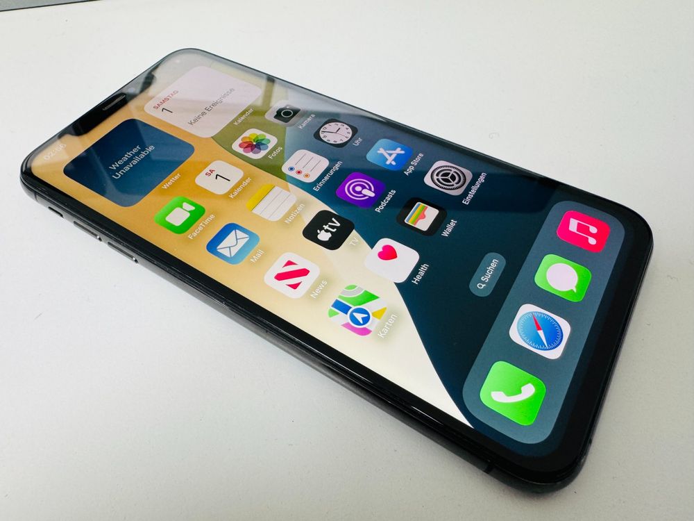 Apple iPhone Xs Max, 512GB, Space Grau, 100% Batterie (Gebraucht) in ...