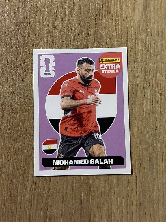 Panini Extra Sticker Mohamed Salah Lila WM 2026 (Gebraucht) in Olten ...